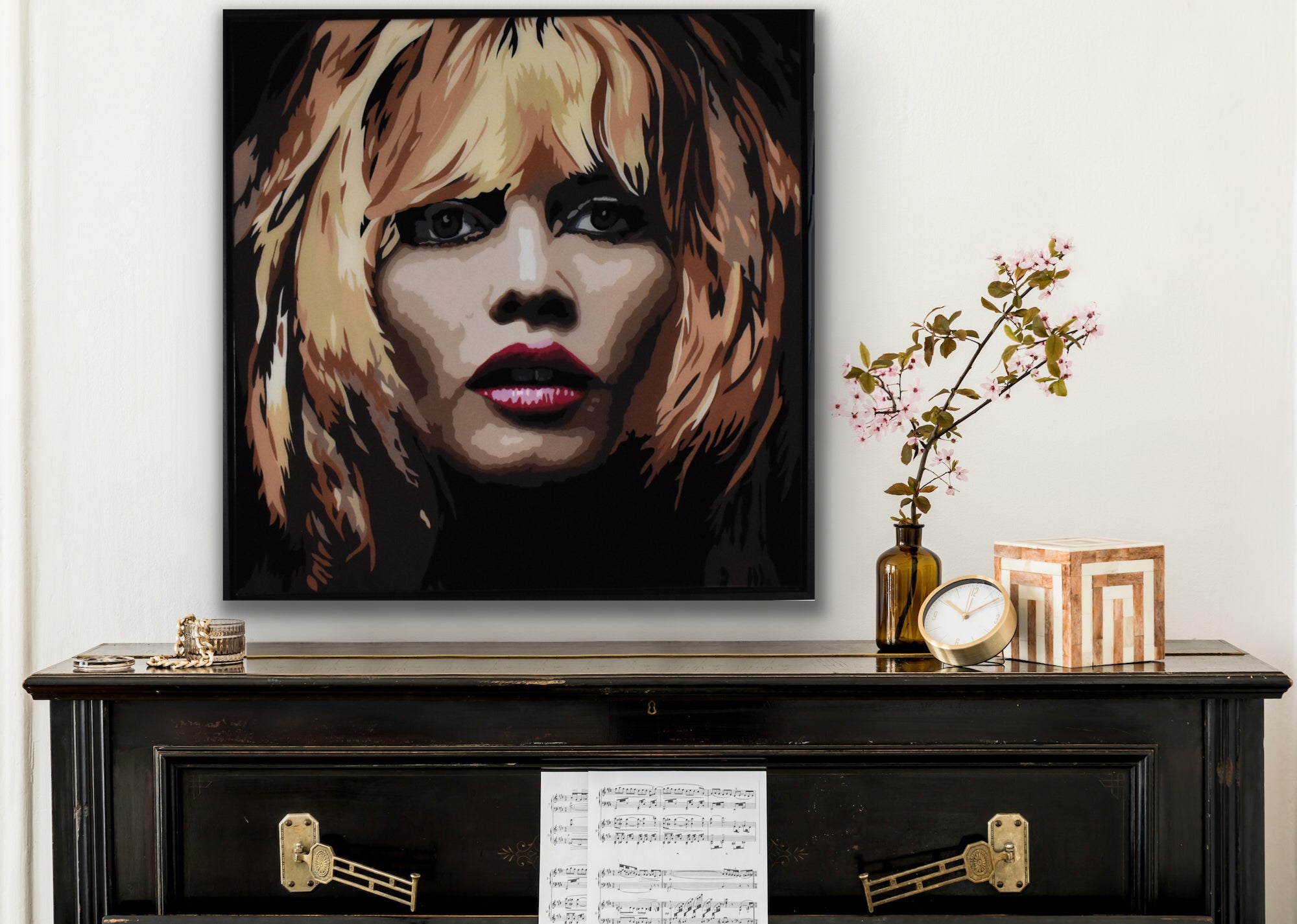 Brigitte Bardot 1965 (Framed) - Robert Kerr Art